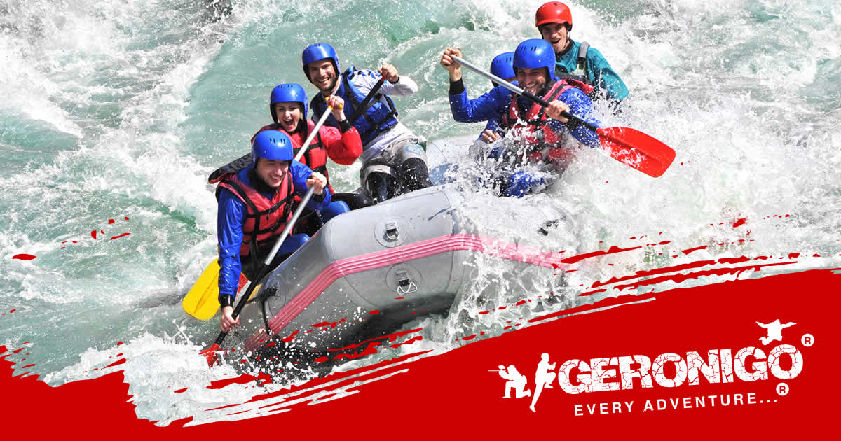 White Water Rafting Rush Gift Voucher